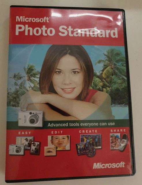 MICROSOFT PHOTO STANDARD version 9 PC $35.00 - PicClick AU