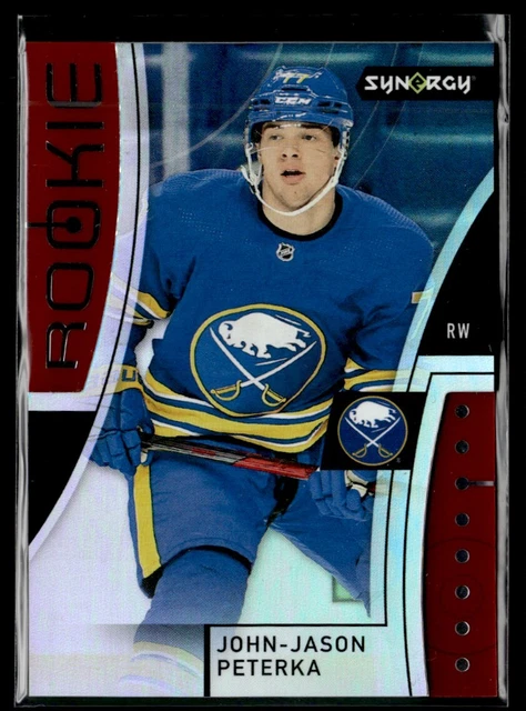 2021-22 PONT SUPÉRIEUR synergie rouge John-Jason Peterka #H1R1G EUR 3,29 - PicClick FR