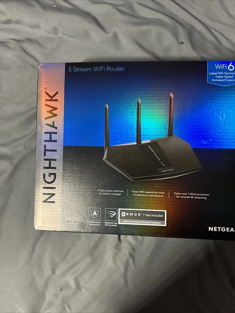 NETGEAR NIGHTHAWK AX2400 5-Stream WiFi 6 Router $39.90 - PicClick