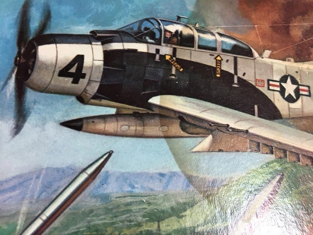 POOR BOX MONOGRAM A1 Skyraider 1/72 aircraft model kit £9.99 - PicClick UK