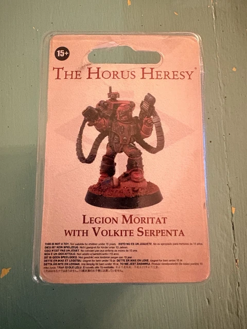 WARHAMMER 30K FORGEWORLD Horus Heresy Legion Moritat with Volkite ...