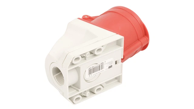 PRISE FIXE 32A 5P 400V rouge IP44 /petit boîtier/ 125-6k /T2FR EUR 15 ...