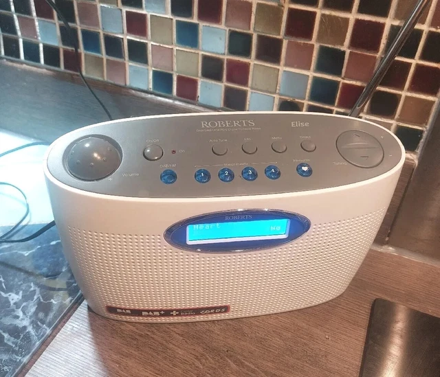ROBERTS ELISE DAB/FM RDS Portable Radio Fully Working PAT tested £37.20 ...