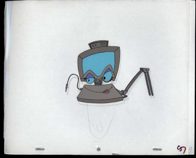 COMPUTER FROM BRAVE Little Toaster painted animation cell art drawing ...