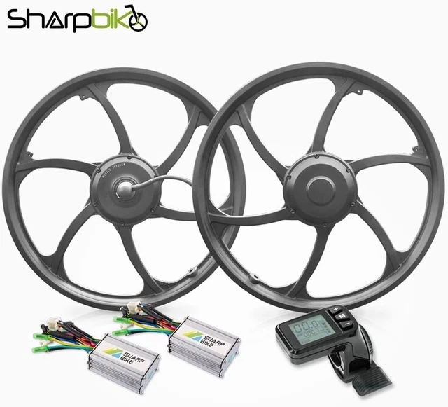 RAD SET 4X 20" Nabenmotor single shaft Stummelachse einseitg e-Quad ...