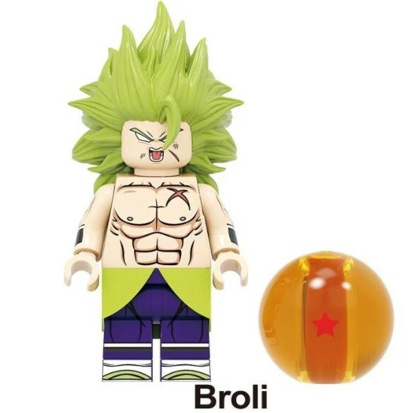 DBS - BROLY Dragonball Super - Custom Minifigures MOC LEGO - Nuovo in ...