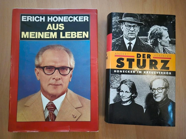ERICH HONECKER AUS meinem Leben & Der Sturz DDR EUR 15,00 - PicClick DE