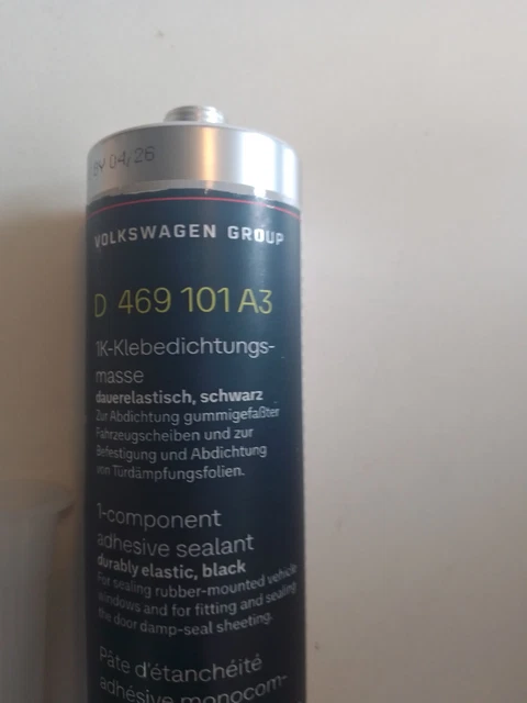 ORIGINAL VW VOLKSWAGEN 1K Klebedichtungsmasse D469101A3 310ml EUR 35,00 ...