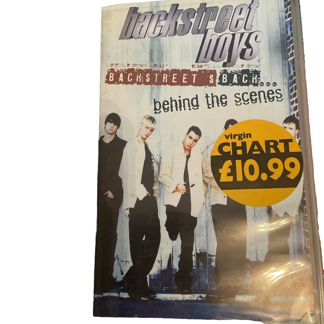 BACKSTREET BOYS, BEHIND The Scenes, VHS Video Nick AJ Kevin Brian Howie ...