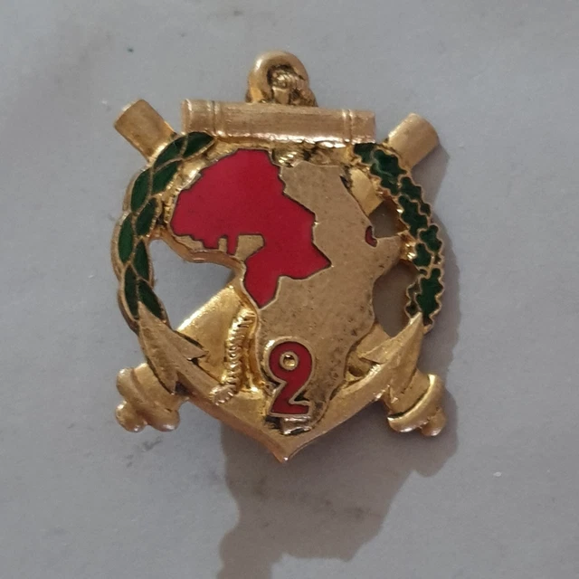 INSIGNE 2 E RAC - 2 e Régiment Artillerie Coloniale - DRAGO PARIS H 316 EUR 16,00 - PicClick FR