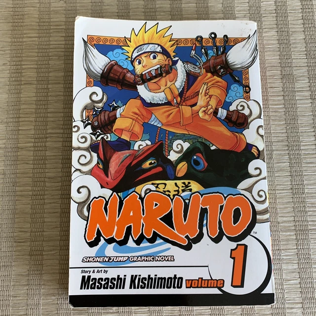 NARUTO SHONEN JUMP Graphic Novel Vol 1 Masashi Kishimoto Inglese ...