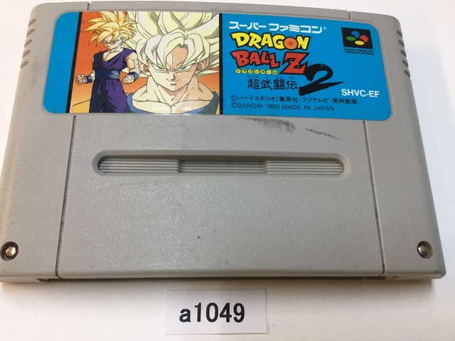 A1049 DRAGON BALL Z Butoden 2 Snes Sfc Nintendo Super Famicom Japon EUR ...