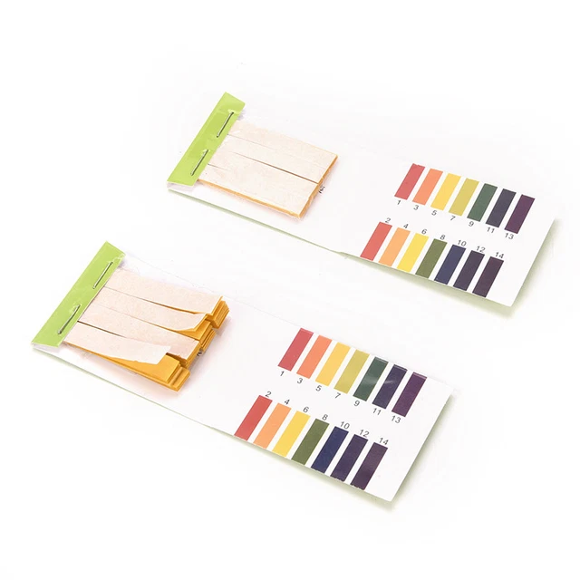 FULL RANGE PH Alkaline Acid Water Litmus Testing Kit 160 Strips 1-14 ...