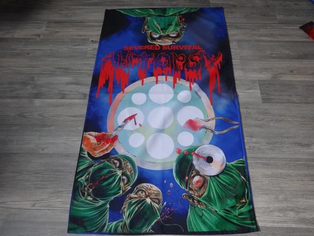 AUTOPSY FLAG FLAGGE Death Metal Impetigo Abscess Fluids EUR 25,00 ...