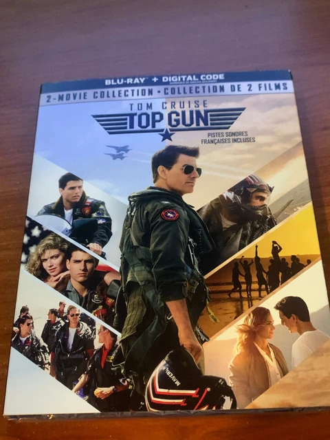 TOP GUN 2 movie collection top gun &top gun maverick blu ray factory ...