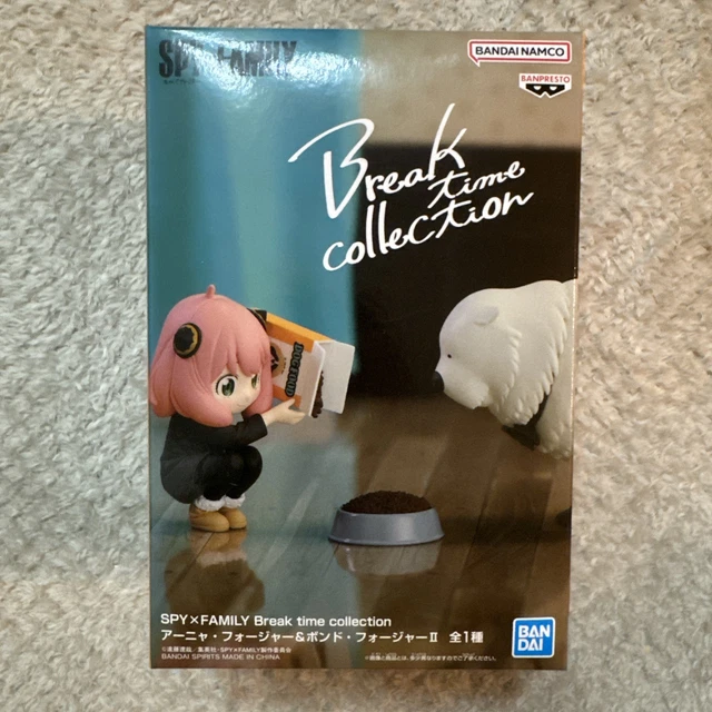 SPY X FAMILY Break time collection Anya Forger & Bond Forger Figure New ...