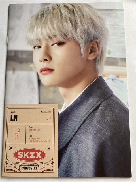 STRAY KIDS #LOVESTAY ‘Skz-x’ Photobook Photo Book Jeongin I.N. Official ...