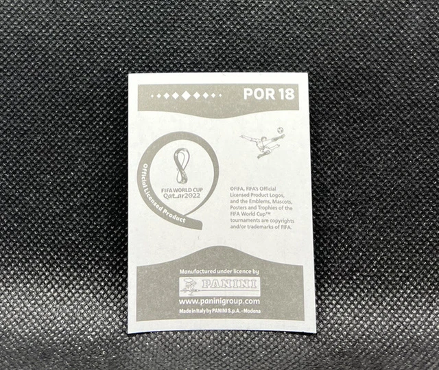 CRISTIANO RONALDO PANINI FIFA World Cup Qatar 2022 Stickers #POR 18 ...