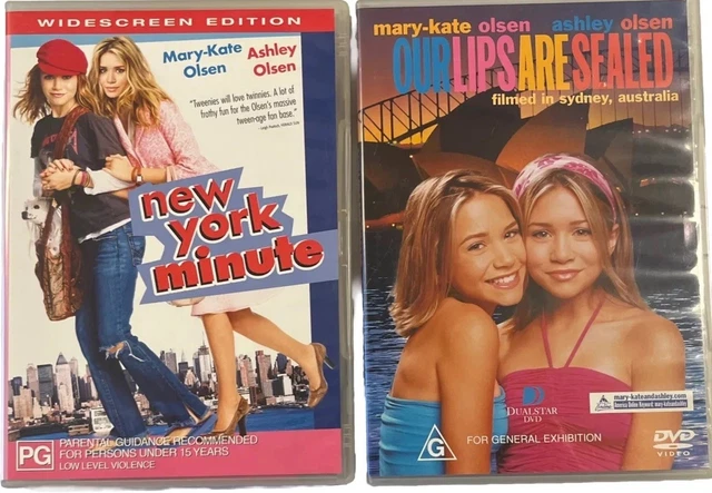 MARY KATE & Ashley Olsen DVDs Our Lips Are Sealed Sydney & New York ...