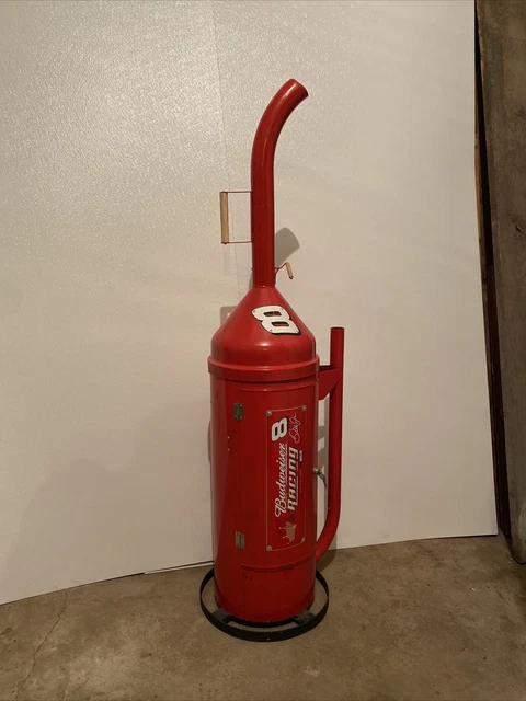 BUDWEISER DALE EARNHARDT FUEL CAN SMOKER NASCAR barbecue rare 8 EUR 444 ...