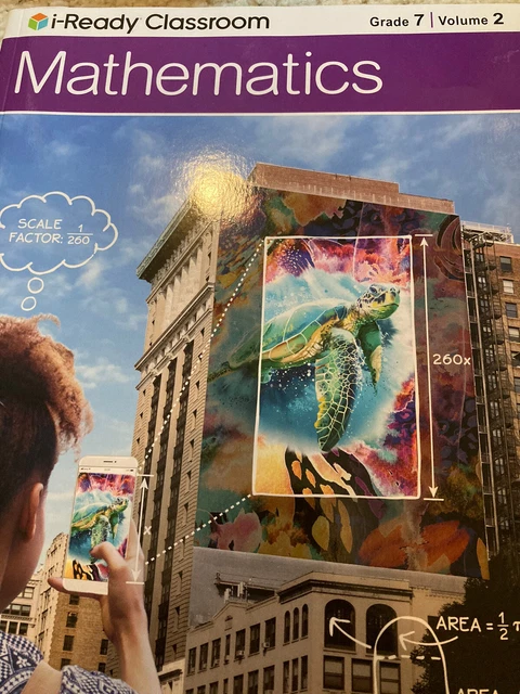 READY CLASSROOM MATHEMATICS Grade 7 Volume 2- Workbook by Curriculum ...