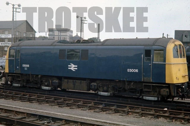 35MM SLIDE BR British Railways Diesel Loco Class 71 E5006 Ashford 1973 ...