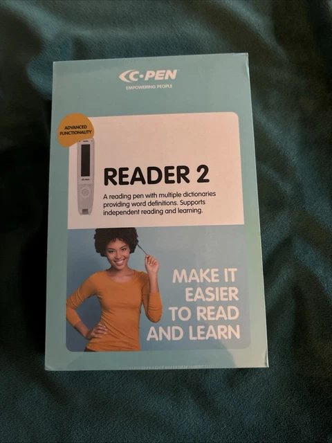 C-PEN READER 2 White Handheld Text Scanner OCR Speech Dyslexia Aid ...