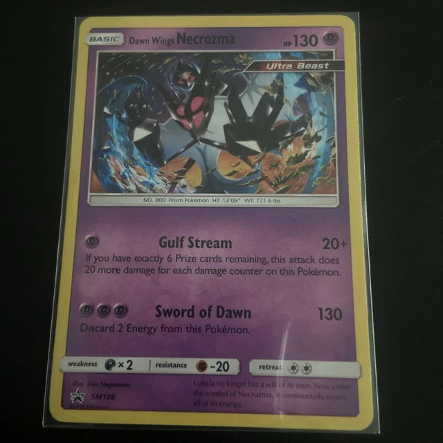 TCG POKÉMON - Dawn Wings Necrozma - SM106 - Promo £4.88 - PicClick UK