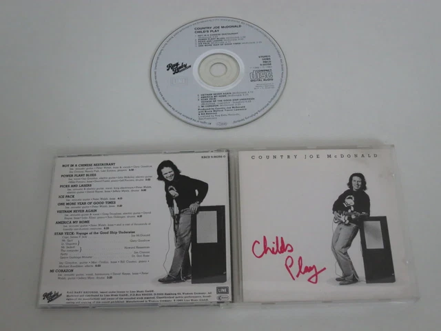 COUNTRY JOE MCDONALD / Childs Play (Line Rbcd 9.00298 O) CD Album EUR ...