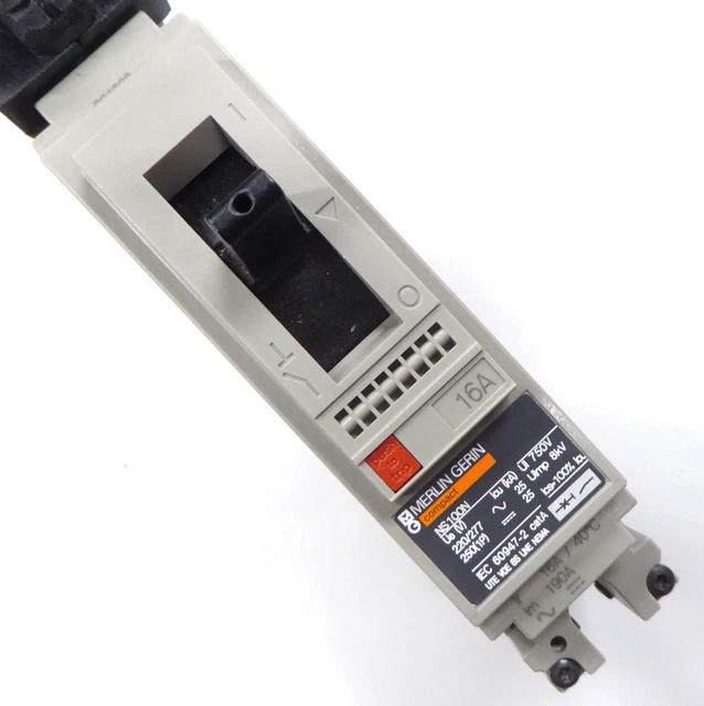 MERLIN GERIN 16 Amp Single Pole Panel Board MCCB MGP0161R NS100N 16A ...
