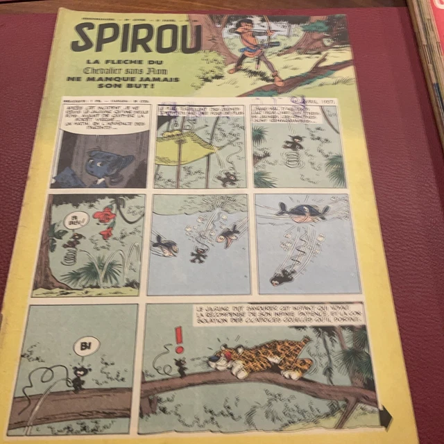 TIM UND STRUPPI Spirou 990 1957 Buck Danny Jeff Jordan Harry e disco Franquin EUR 1,50 - PicClick IT