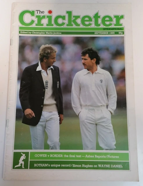 MAGAZINE - VINTAGE Sports The Cricketer International Cricket Magazine ...
