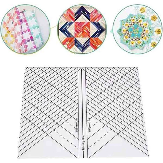 1-PACK QUILTING Straight Ruler Sew Straight Ruler X3V39353 £10.79 ...