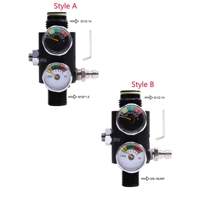 RÉGULATEUR DE RÉSERVOIR d'air de Valve de cylindre de plongée pour les EUR 58,92 - PicClick FR