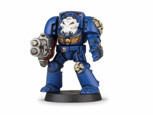 WARHAMMER 40K SPACE Marine Heavy Assault Build & Paint Model Kit Revell ...
