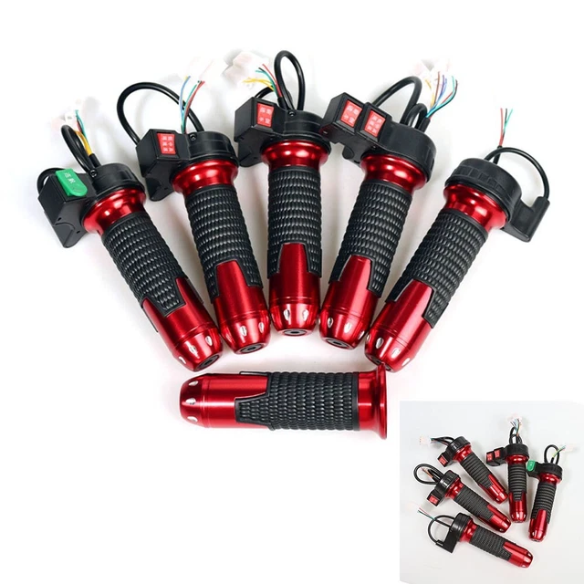 MOTORCYCLE STYLE ACCELERATOR Electric Bike High/Medium/Low Speed ...