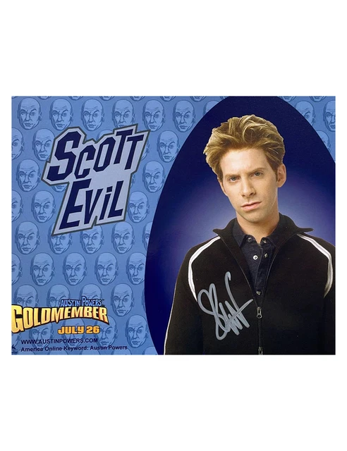 10X8 SCOTT EVIL Print Signed by Seth Green 100% Authentic + COA £80.00 ...