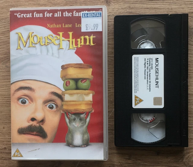 MOUSE HUNT VHS Video tape Nathan Lane - Lee Evans £4.99 - PicClick UK