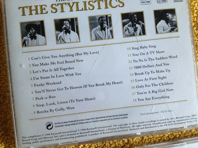 SING BABY sing/ Stop look listen/Can't give you anything but my love ...