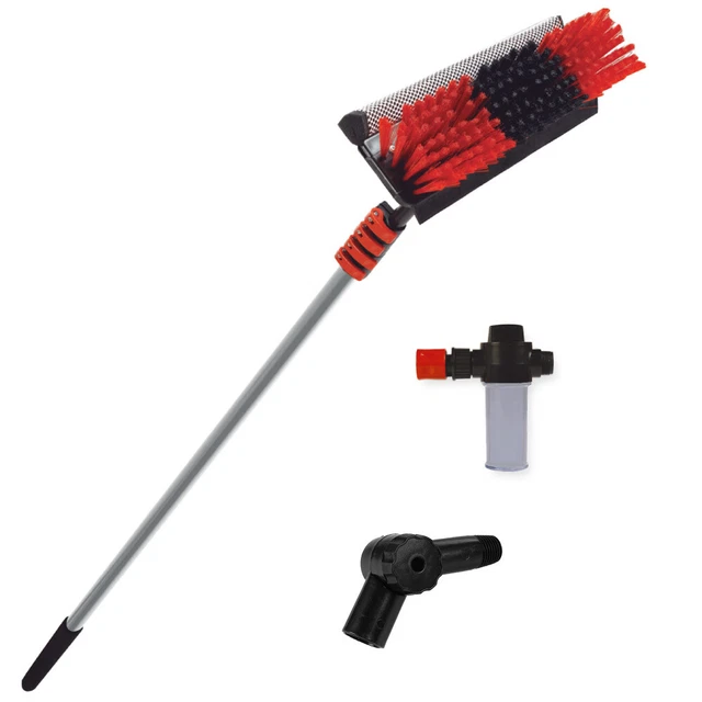 HYDROCLEANER 7M - Telescopic Water Powered Brush for Cleaning of Home ...