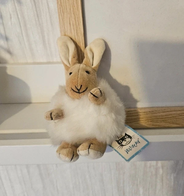 RETIRED BABY FLUFFBALL Bunny Jellycat Teddy Bear Soft Toy Free Fast ...
