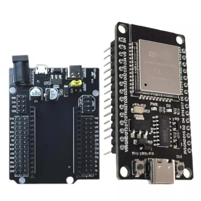 ESP32 DEVELOPMENT BOARD ESP32-DevKitC-32 ESP-WROOM-32 Expansion BoaV2 £ ... ESP32 DEVELOPMENT BOARD ESP32-DevKitC-32 ESP-WROOM-32 Expansion BoaV2 £ ...