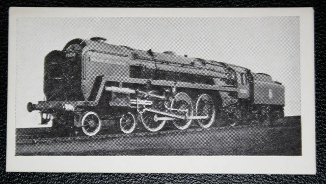 BRITISH RAILWAYS STANDARD Class 7 Locomotive Vintage Card PC16 £3.99 ...
