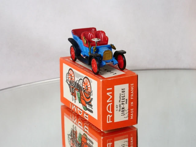 RAMI JML DOUBLE Phaeton Lion Peugeot 1908 IN Box 1/43 $49.89 - PicClick CA