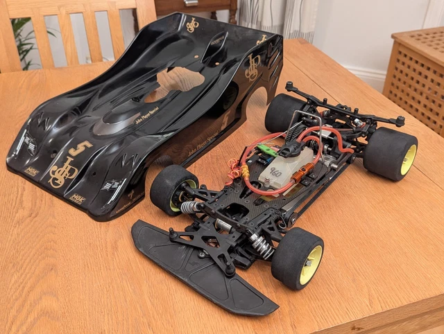SERPENT 960 1/8 Nitro RC Car Racer Chassis Roller Rolling Chassis Not ...