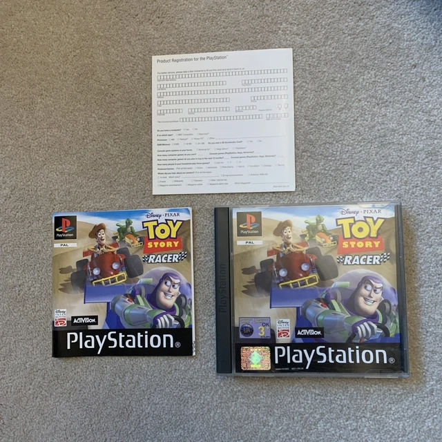 TOY STORY RACER PS1 Game PlayStation 1 - 100% Complete with Manual ...