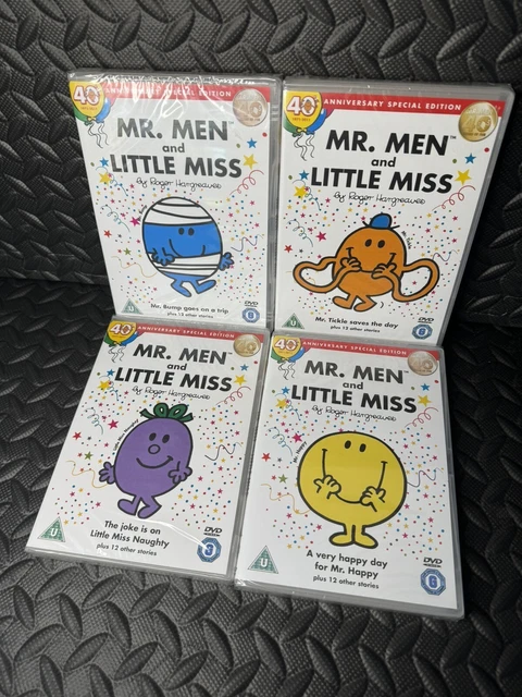 MR MEN & Little Miss DVD Bundle (4) - NEW SEALED £10.40 - PicClick UK