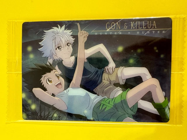KILLUA ZOLDYCK HUNTER x Hunter wafer card Killua Zoldyck 20 R Japanese ...