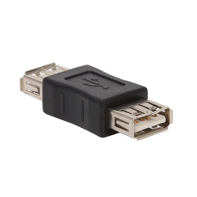 F/F USB TYPE A 2.0 Female Connector Adaptor for Data Transfer Laptop ...