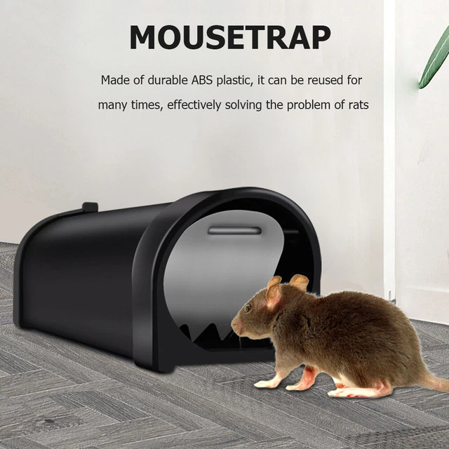 AUTOMATIC LOCK RAT Trap Continuous Plastic Rat Trap Reusable Small ...